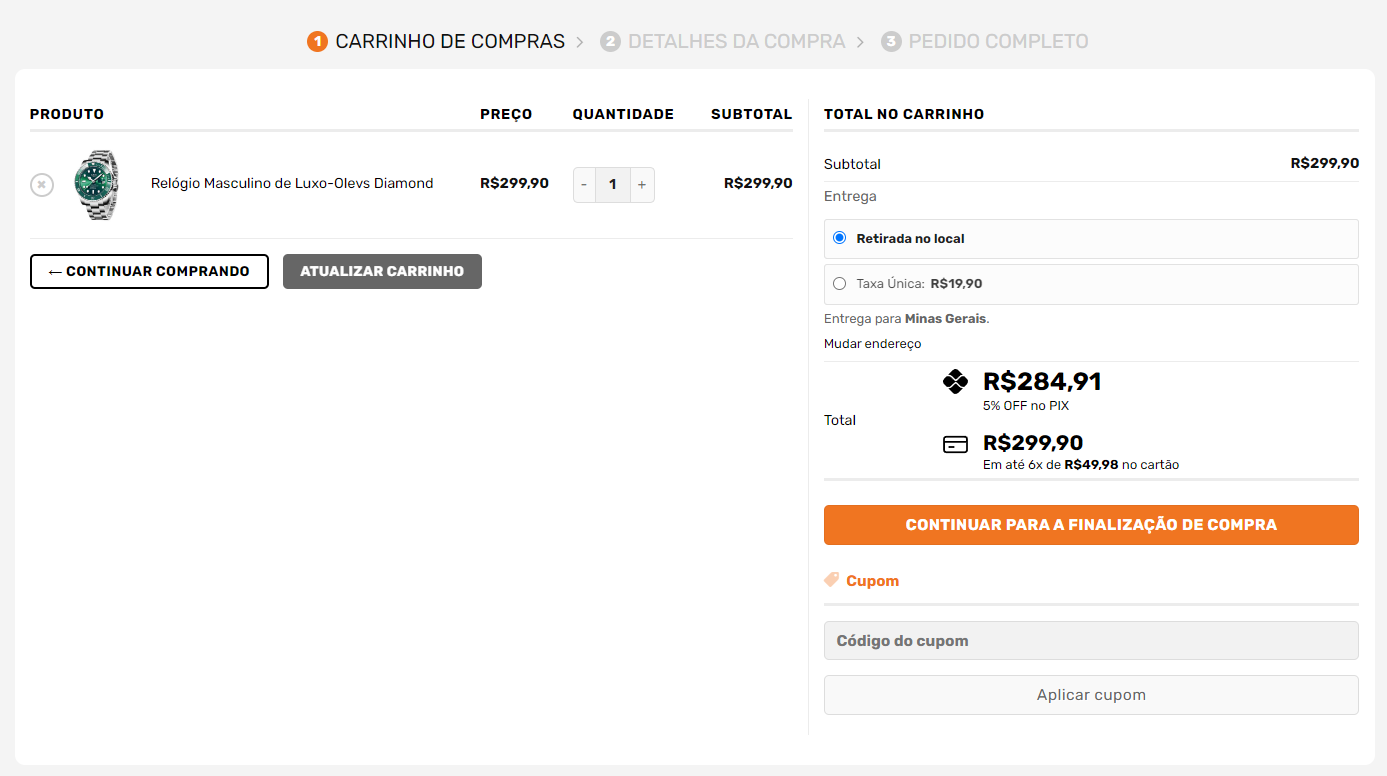 Loja Virtual Pronta E-commerce Basic Store para Woocommerce - WooZen - Temas para Lojas Virtuais ...